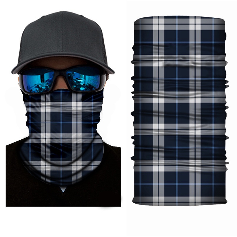 Anti Polvo UV Buff Bandana Turbante Cabeza Bufanda Cara Motocicleta ...