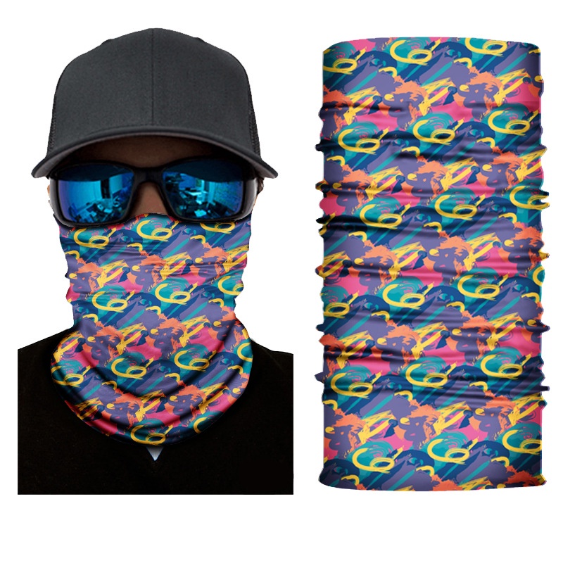 Anti Polvo UV Buff Bandana Turbante Cabeza Bufanda Cara Motocicleta ...