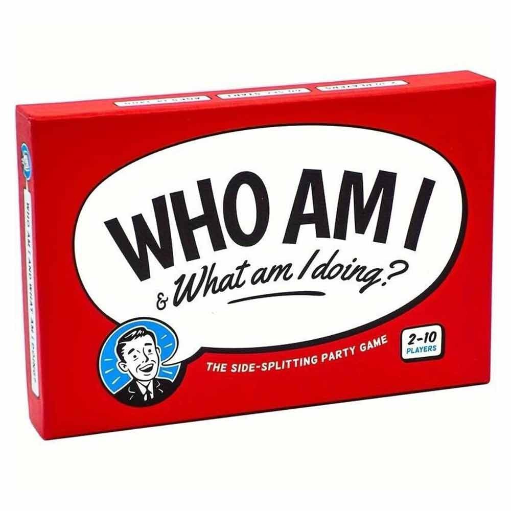 Who Am I (& What Am I Doing?) Card Game Fun Party Game Board Game ...