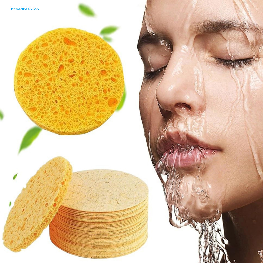 Radiant Skin Treatment Sponge Turmeric Cleansing Pads 30pcs Kojic Acid ...