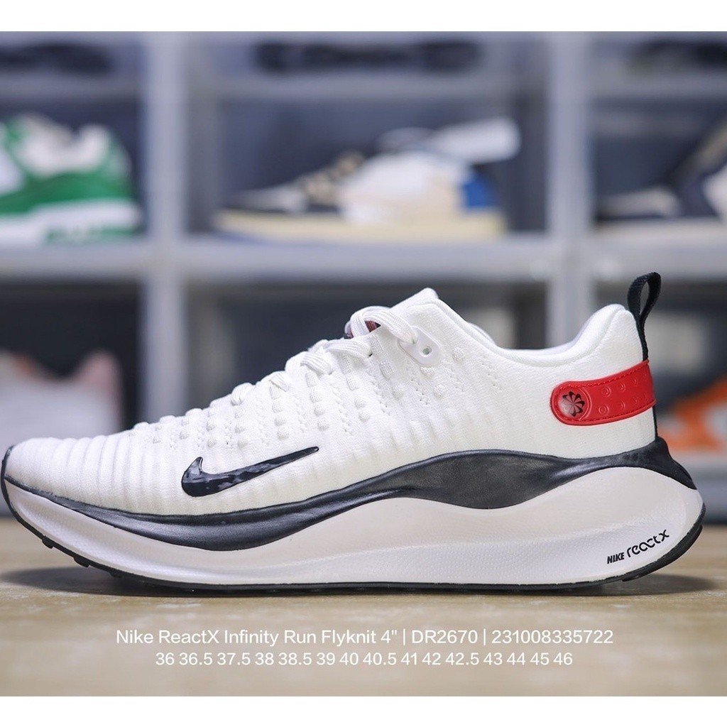 Nike React X Infinity Run Flyknit 4 "gris/negro/Oreo" Serie Ria ...