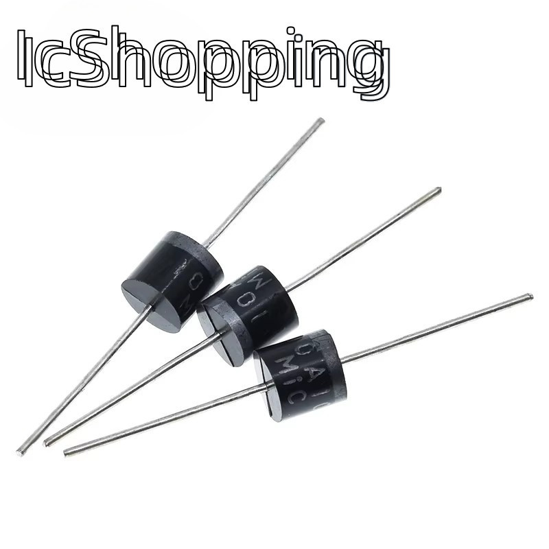 10 Diodos Rectificadores 10A10 10A 1000V Schottky De Timbre Axial Conmutados 10 Amp 1000 Voltios ...