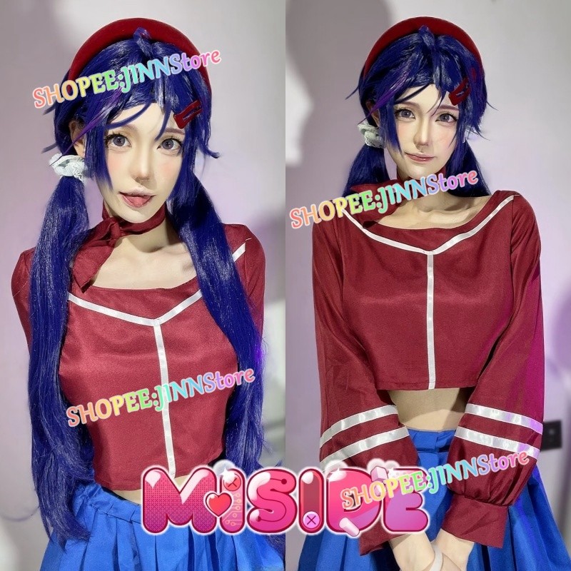 - JINN-MISIDE Mita Cosplay Costume Cool Roleplay Outfits Femenino Anime ...