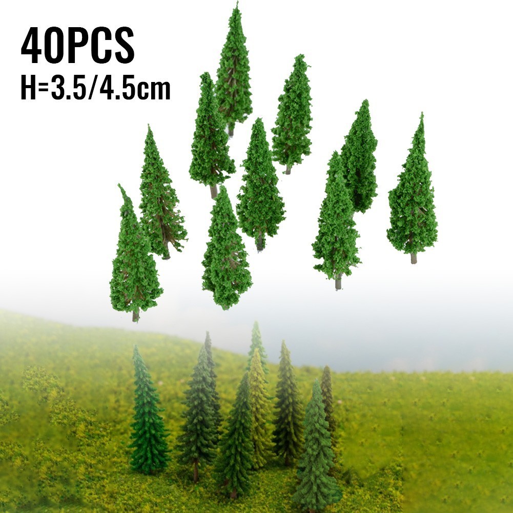 LifestyleHigh Quality Model Trees for Train Railroad Diorama Perfect ...