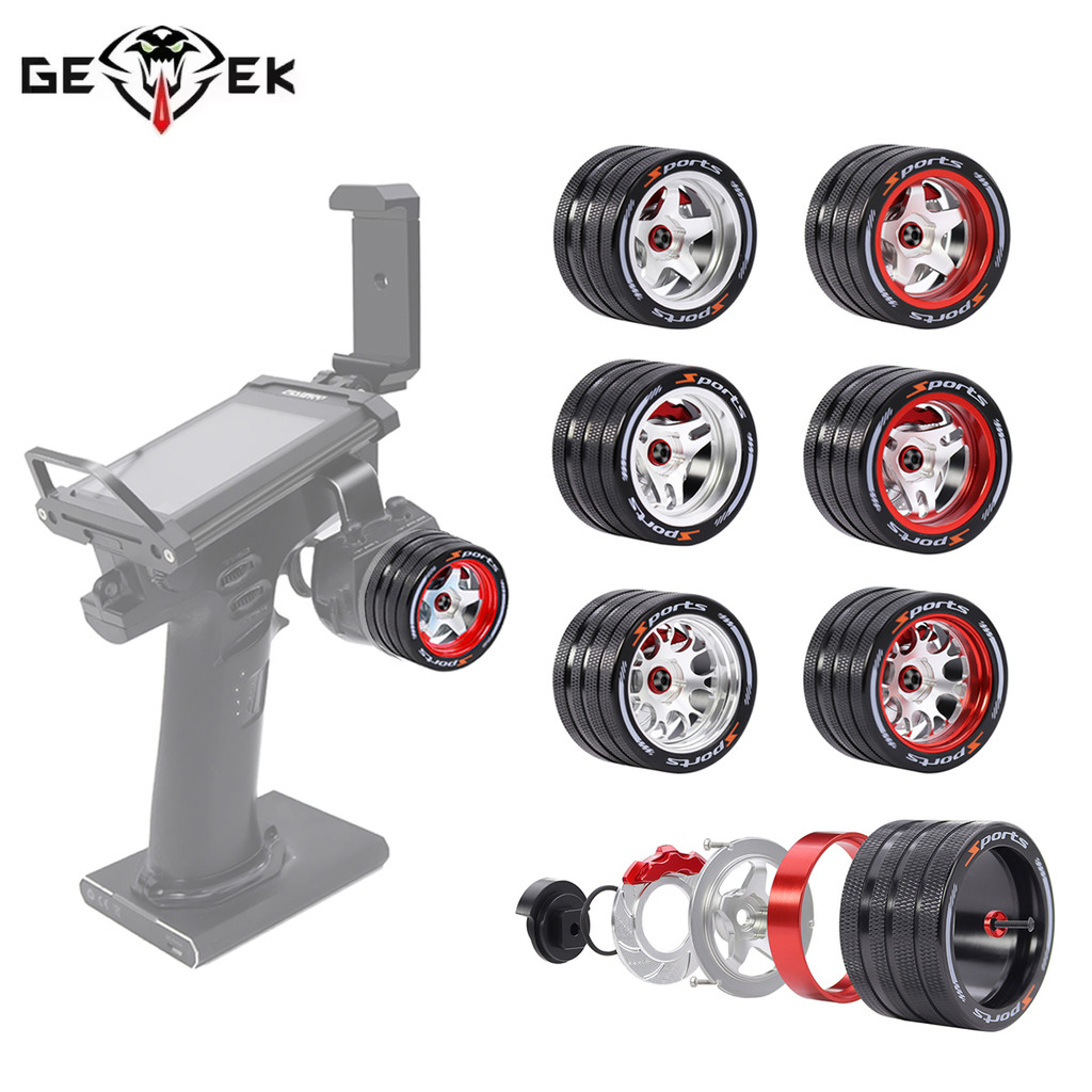 Transmisor Volante Con Disco De Freno Para Sanwa Mt4/mt5/m12/m17 Futaba 4px/7px/10px Flysky Nb4 ...