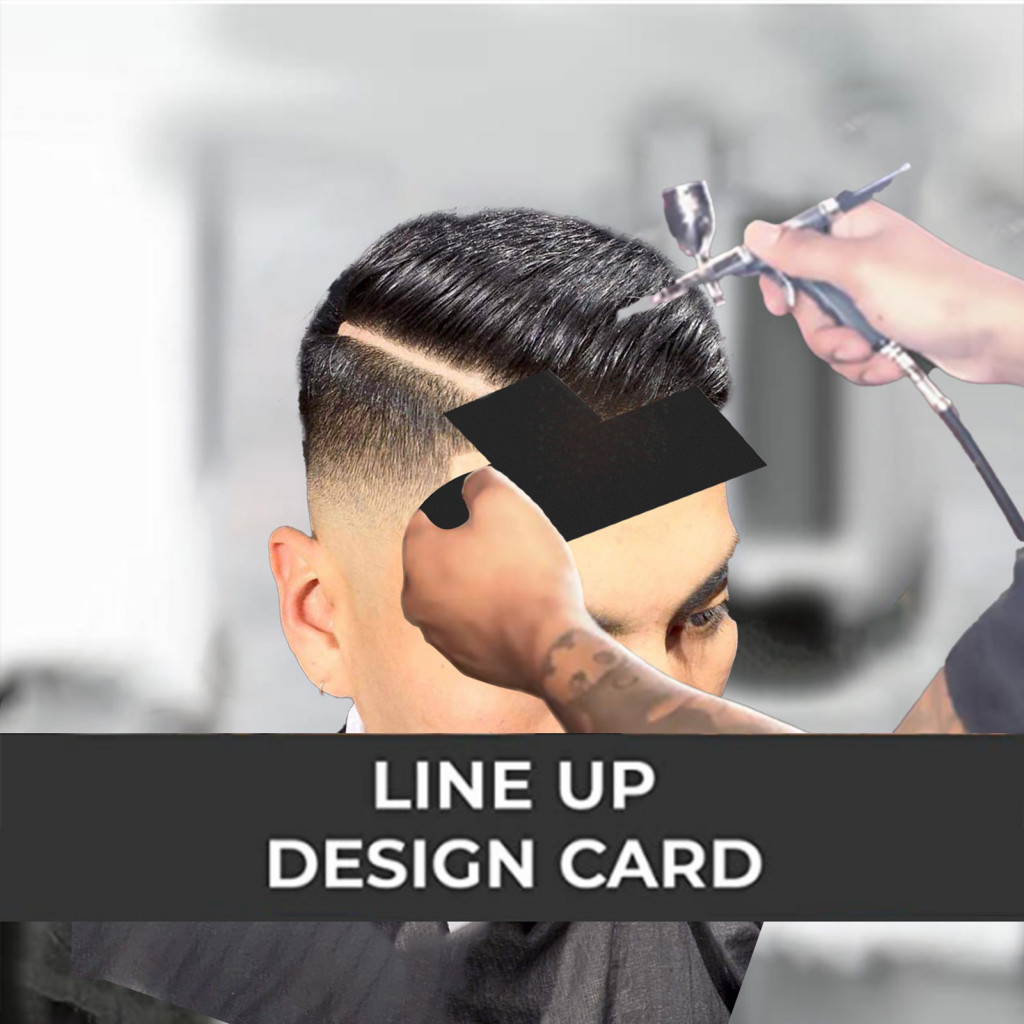 Portable Hairline Card Shaping Tool Barber Enhancement for Men Beard ...