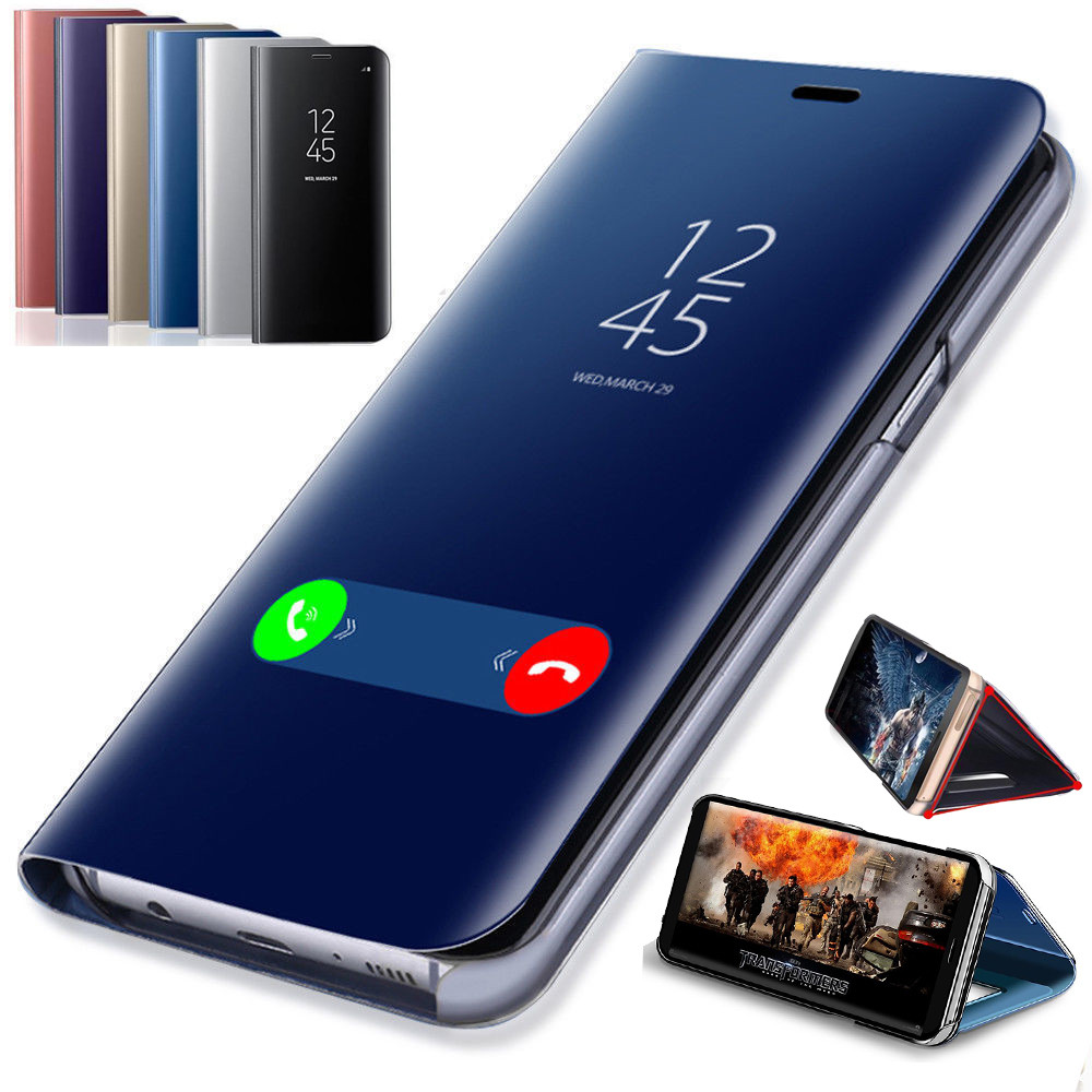 Funda Flip Para Samsung Galaxy S25 Ultra Plus 5G Smart Mirror Cover ...