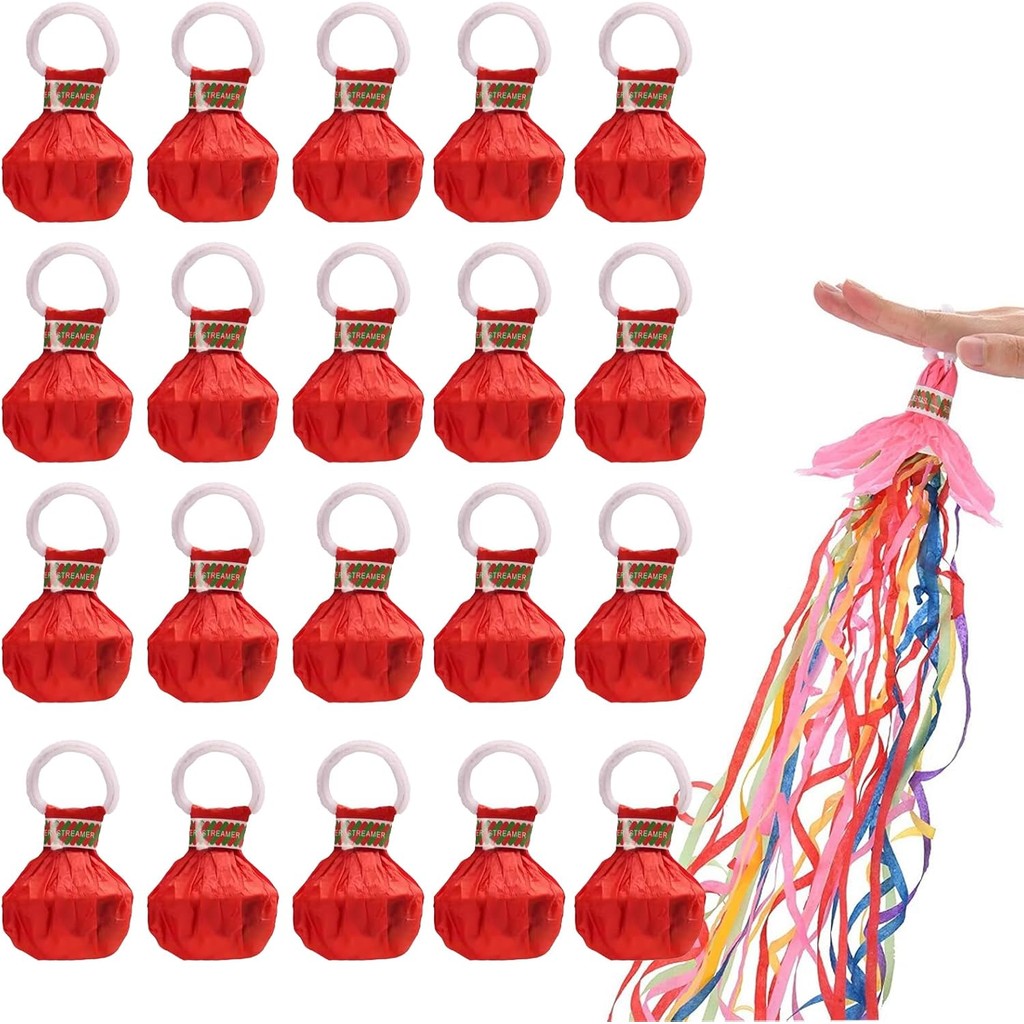 Serpentinas Sin Desorden , 20pcs Streamer Poppers , De Lanzamiento De ...