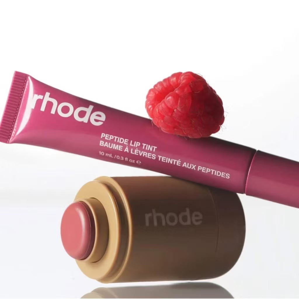 Rhode hailey Bálsamo labial de color, rubor hidratante y hidratante ...
