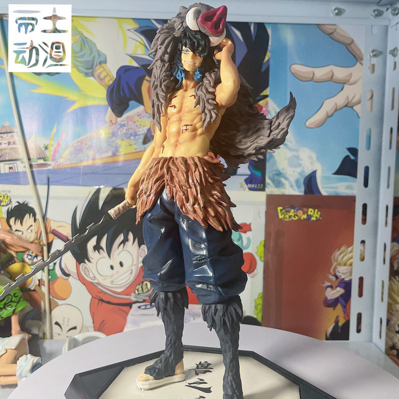 Cheng Demon Slayer Demon Slayer Equipo De Pie Postura Inosuke Gk Figura ...