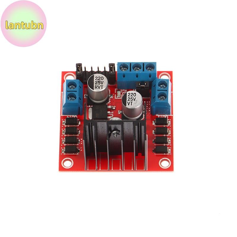 DC LAN L298N Módulo Conductor Del Motor De Cc L298N Paso A Coche ...