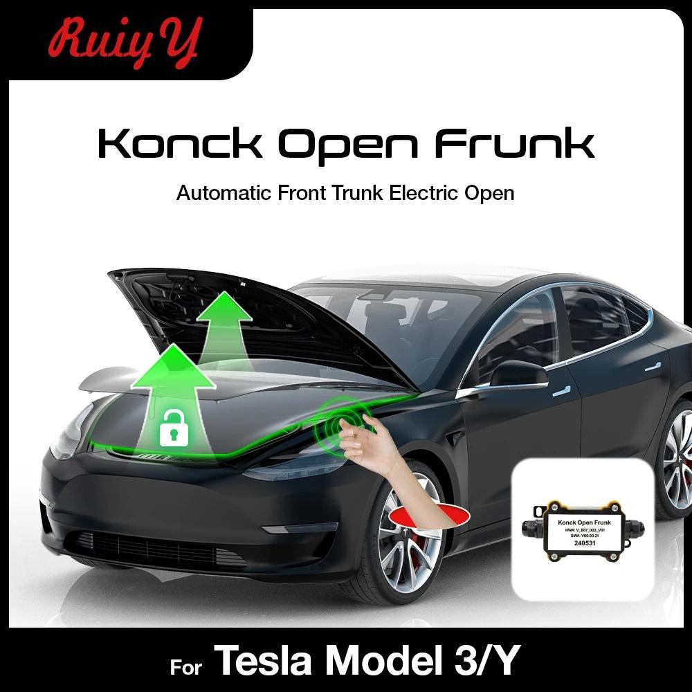 Para Tesla Model Y 3 Highland 2021-2024 Abridor De Maletero Delantero ...