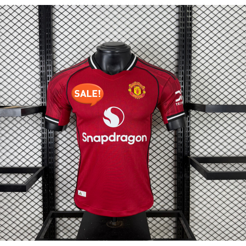 Versión Del Jugador 2025-26 Camiseta De Casa Manchester United Fútbol S ...