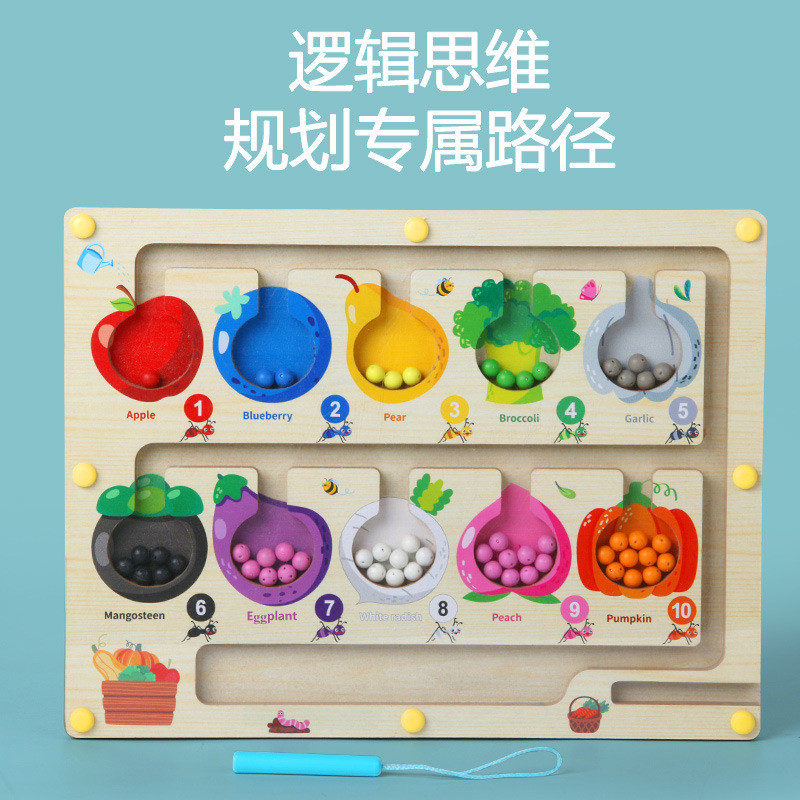 Juego De Emparejamiento Del Alfabeto Montessori , Laberinto De ...
