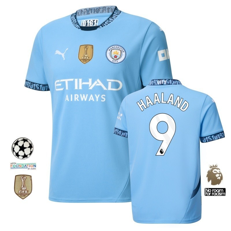 Camiseta Y De Fútbol Del Manchester City S-2XL Edición 24/25 , Puede ...