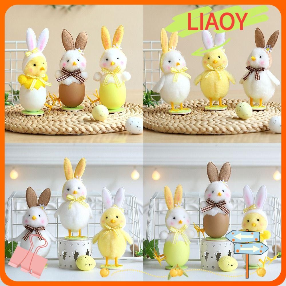 LIAOYING Muñeca De Pollo Con Orejas De Conejo De Felpa , Chiken De ...