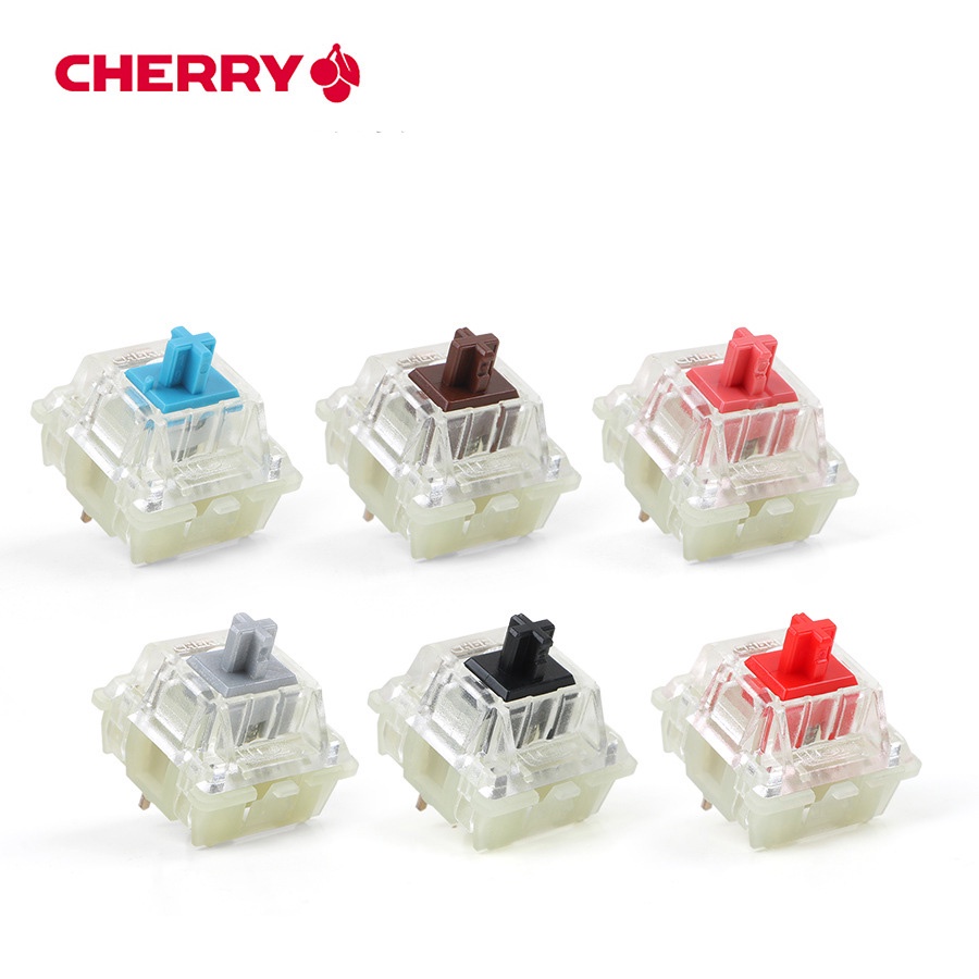 Teclado Mecánico Cherry Mx Switch Negro 3Pin Clicky Lineal Táctil ...