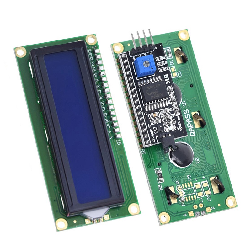 Módulo LCD Pantalla Azul Para IIC/I2C 1602 De Arduino | Shopee Colombia