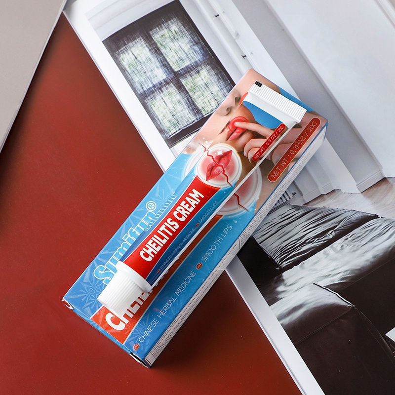 20g Crema De Queilitis Inflamación Labial Herpes Antibacteriano ...