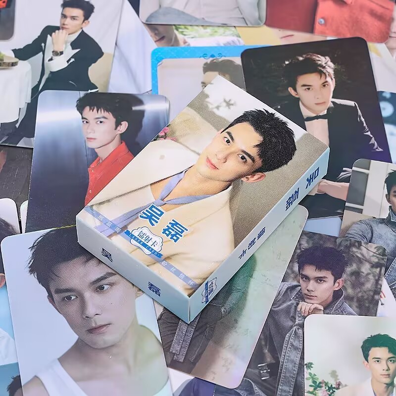 50-55pcs Chinese Drama Actor Singer Kun Cai Xukun LAY Zhang Yixing ...