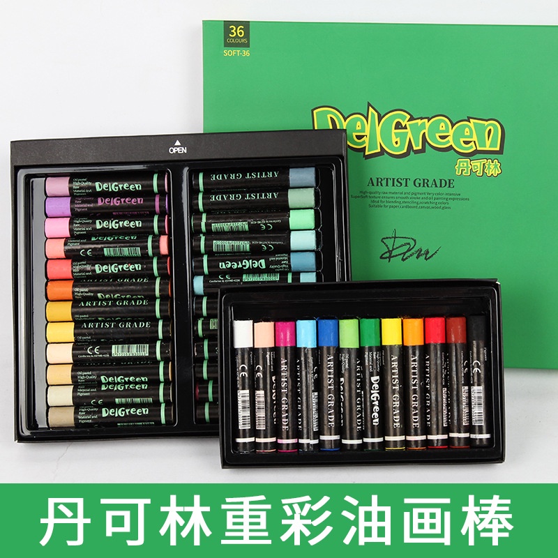 Dan Kelin Chongcai Pastel Al Óleo Niños Suave Colorido Crayón Aceitoso ...