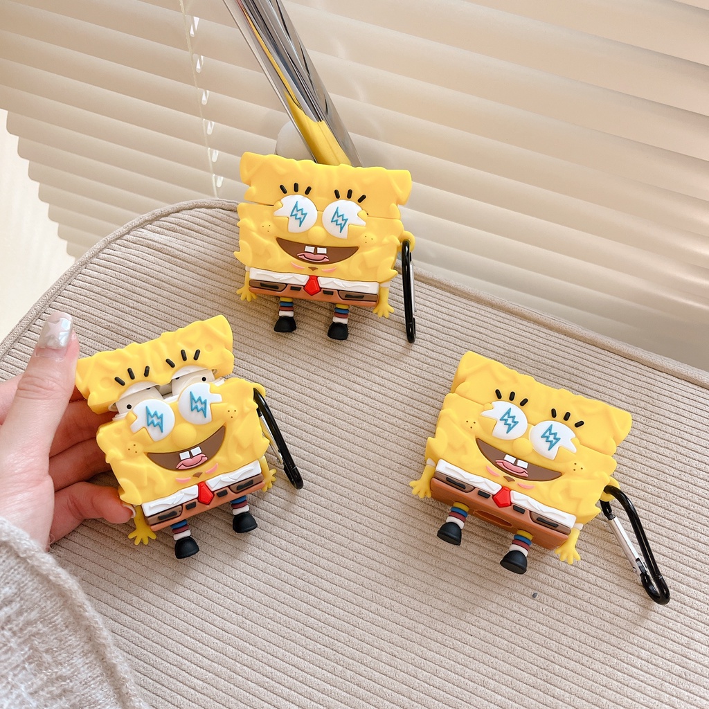 Adecuado Para Apple Airpods 1 2 Pro 3 Pro2 Funda Protectora Bob