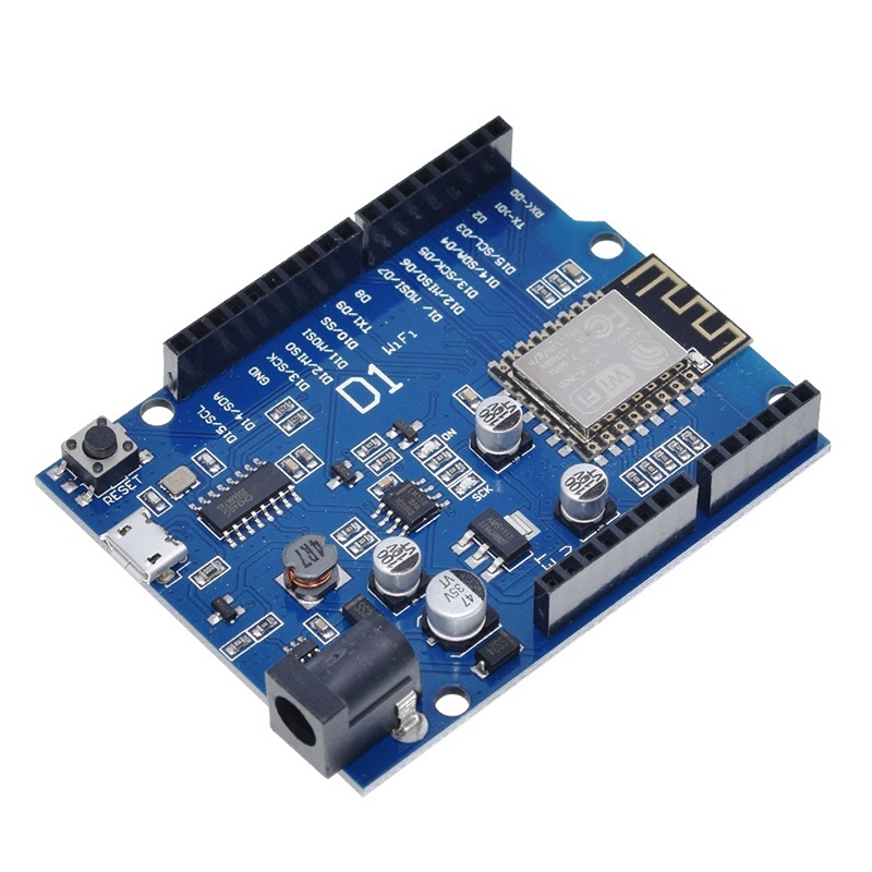 Electrónica Inteligente Esp 12f Wemos D1 Wifi Uno Basado Esp8266 Escudo Para Arduino Compatible 