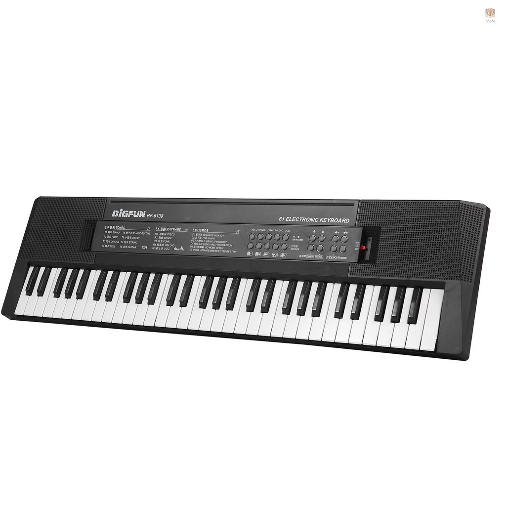 Teclado Electrónico De Música Digital De 61 Teclas Para Niños Piano ...