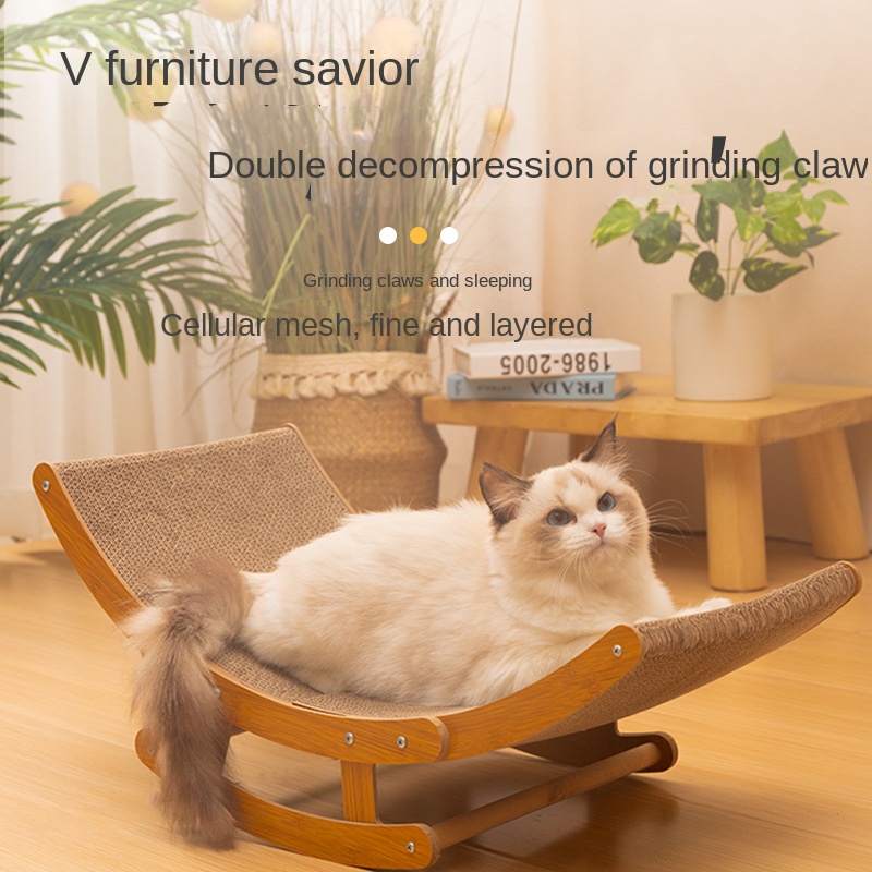 Tabla De Rascar Para Gatos Mecedora Tabla De Rascar Para Gatos ...