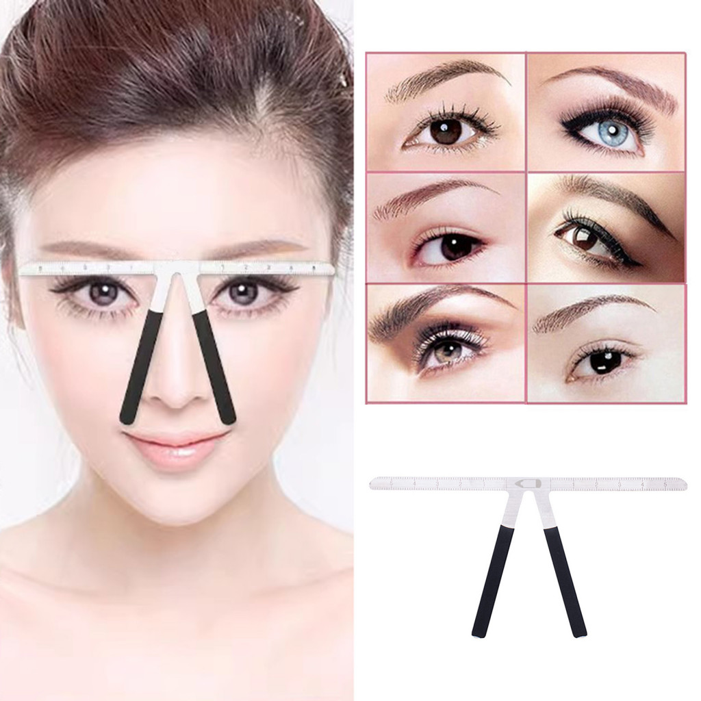 Reusable Eyebrow Templates Long-lasting Guide Golden Ratio Caliper ...