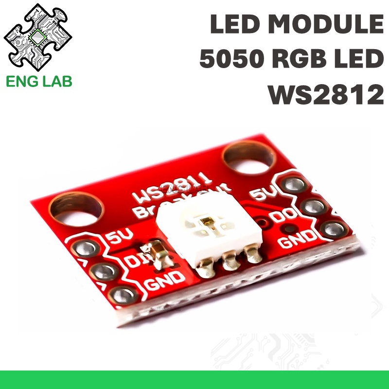 ENGLAB WS2812 5050 Módulo LED RGB , Placa De Emisor De Luz A Todo Color Para Arduino | Shopee ...