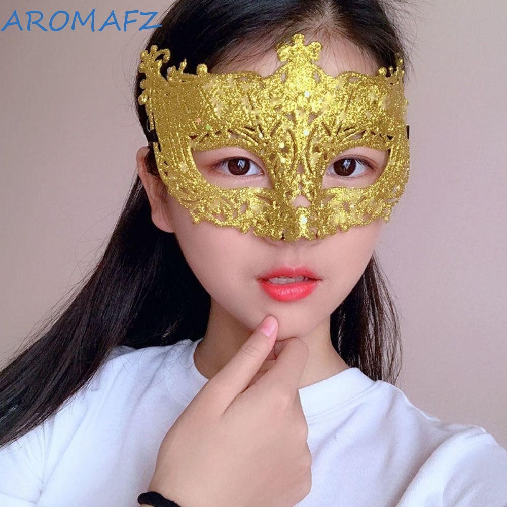 AROMAFZ Máscara De Encaje Cosplay Prom Props Carnaval Para Las Mujeres ...