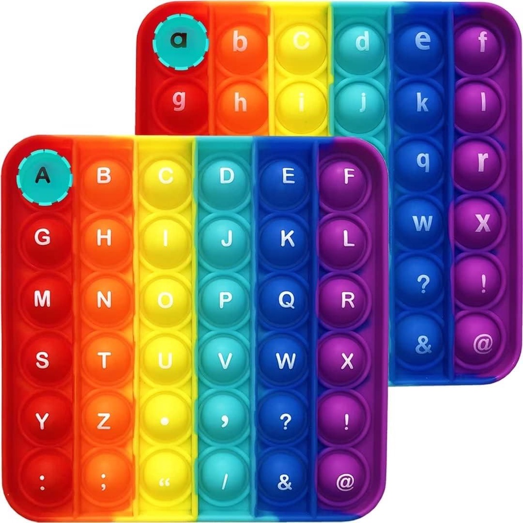 Juguete Fidget It De Letter Pop (Paquete De 2 Piezas), Aprendizaje De ...