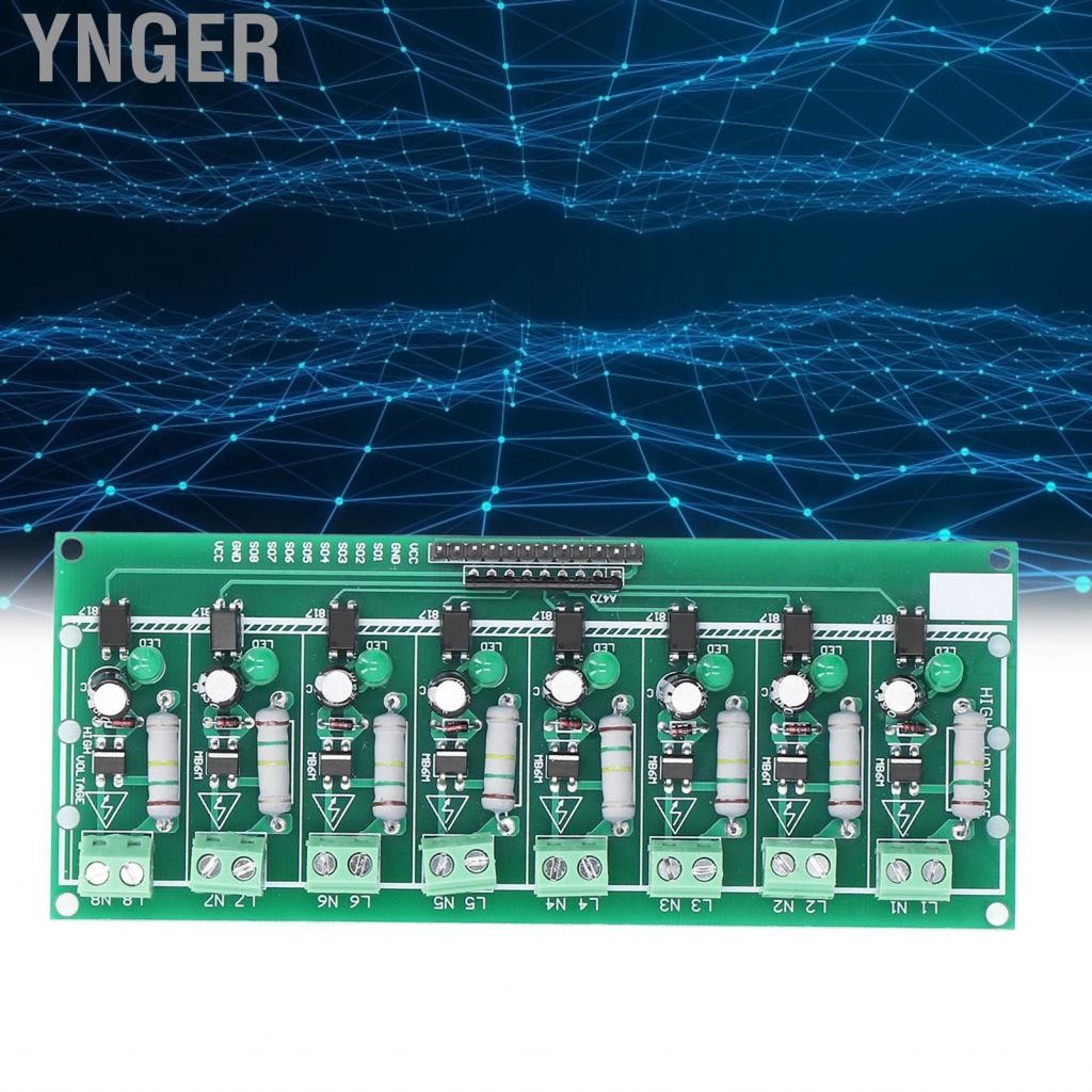 Ynger 8 Channel Optocoupler Isolation Board Photoelectric Isolated ...
