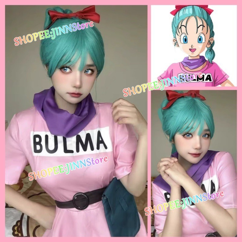 - JINN-DRAGON BALL BULMA Cosplay Costume BURUMA Roleplay Outfits Lori ...