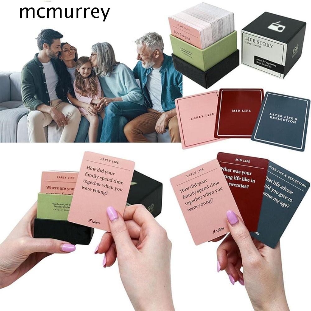 MCMURREY Tarjetas De Conversación De La Familia , Papel Auténtico ...