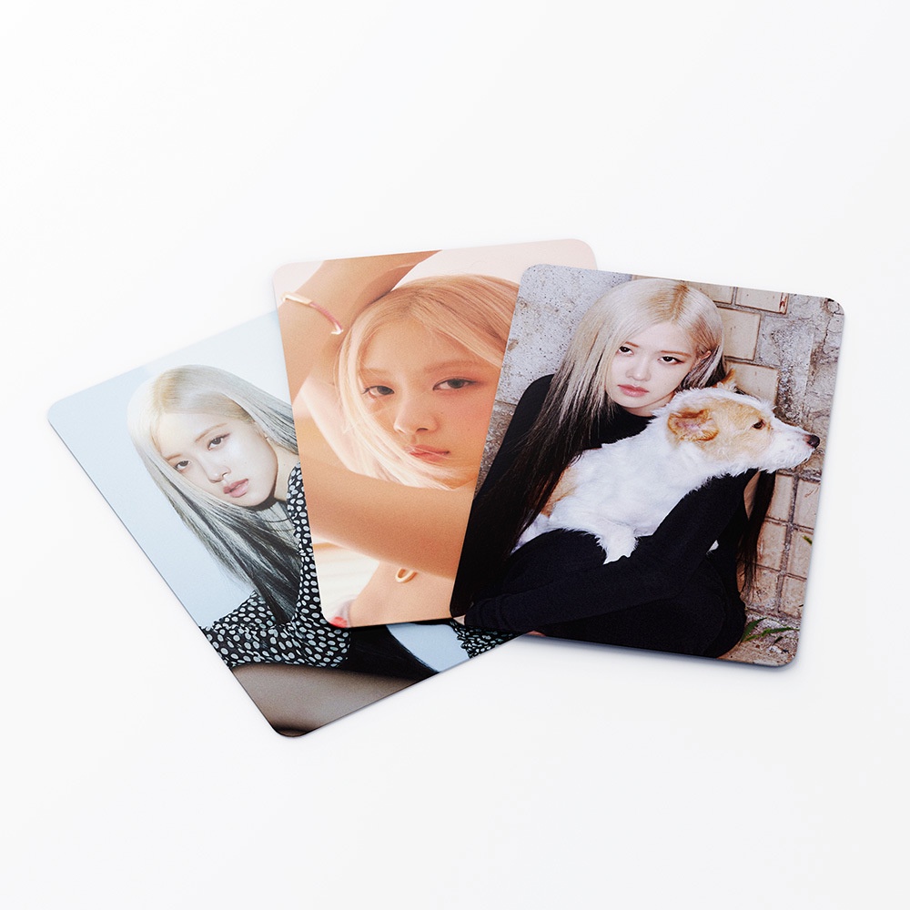 55pcs BP Rose SOLO Hank Lomo Cards GIRLS Album ROSÉ 2024 season's ...