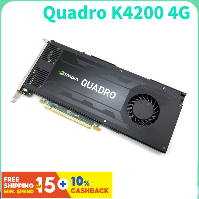 Nvidia Quadro Frame K4200 4G Tarjeta Gráfica Profesional 三维 Dibujo Haciendo Modelado UG Soporte ...
