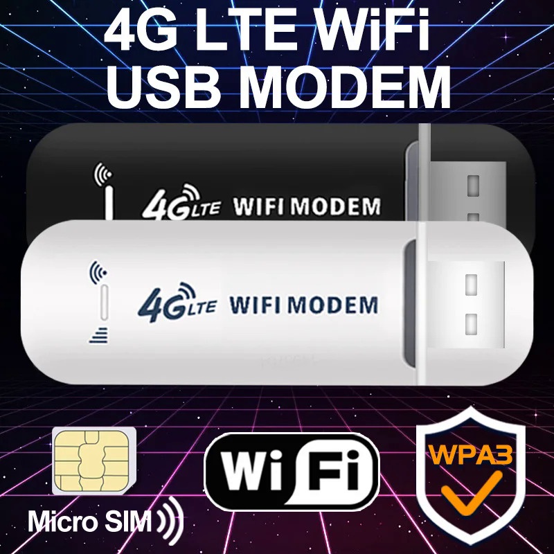 Nuevo Inalámbrico 4G LTE WiFi 150Mbps USB Dongle Módem Router Portátil ...
