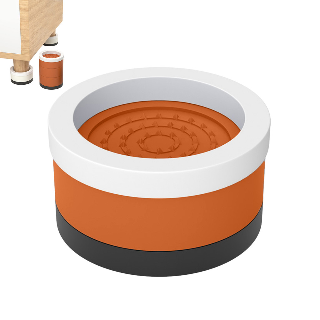 Round Furniture Risers Heightening Pads Stackable Riser Set for Bed ...