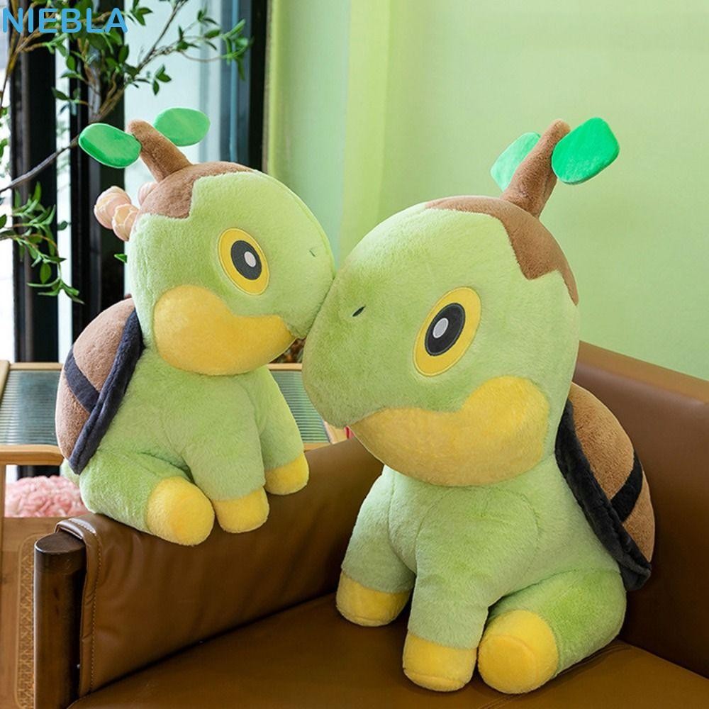 NIEBLA Turtwig Muñeca De Peluche , Gran Tortuga Verde Juguete Durmiente ...