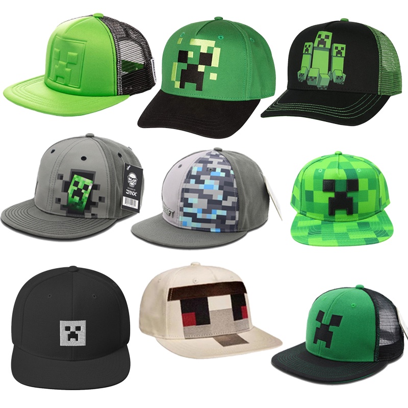 Gorra De Cuero De Minecraft