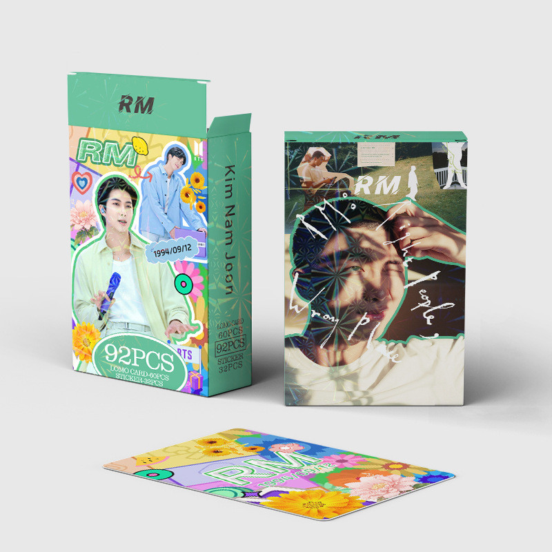 92-96pcs BT-S RM Lomo Tarjetas V Kim Nam Joon Tae Hyung FRI (END ...