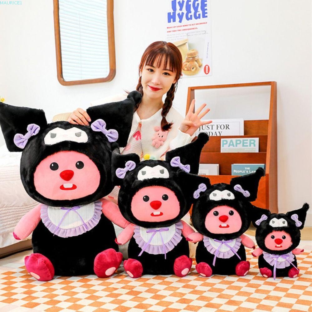 MAURICE1 Muñeca De Peluche De Castor Rosa , Loopy Transformar En Kuromi ...