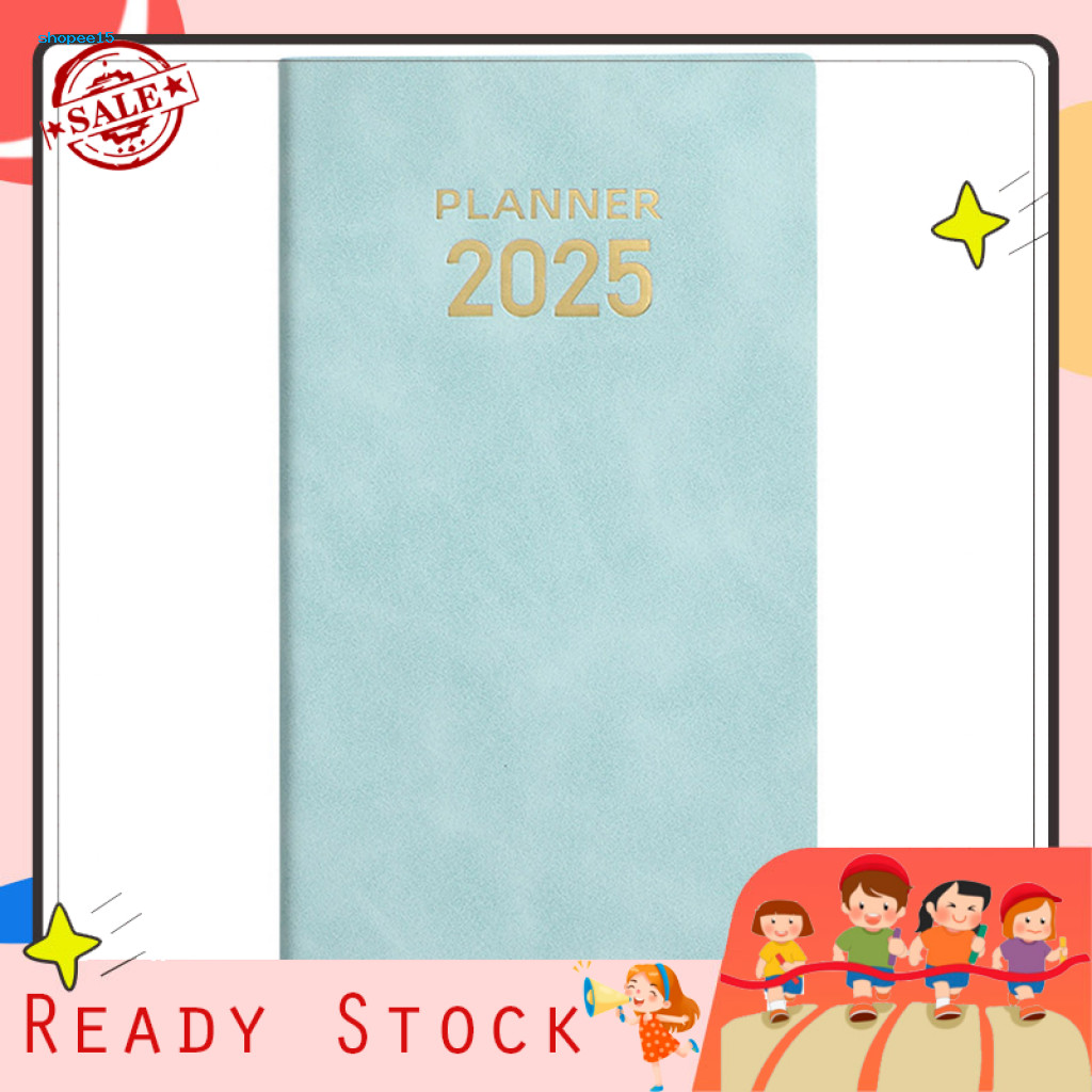 Small and Lightweight Notebook Reminder 2025 Planner January to ...