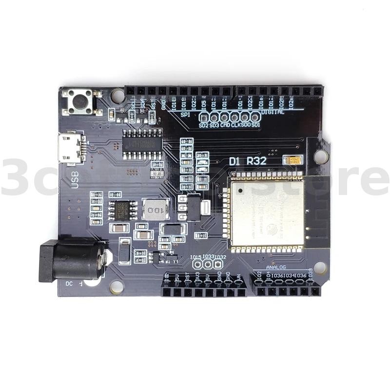 ESP32 D1 R32 Placa De Desarrollo Inalámbrico WiFi bluetooth CH340 4MB Flash Compatible Con ...