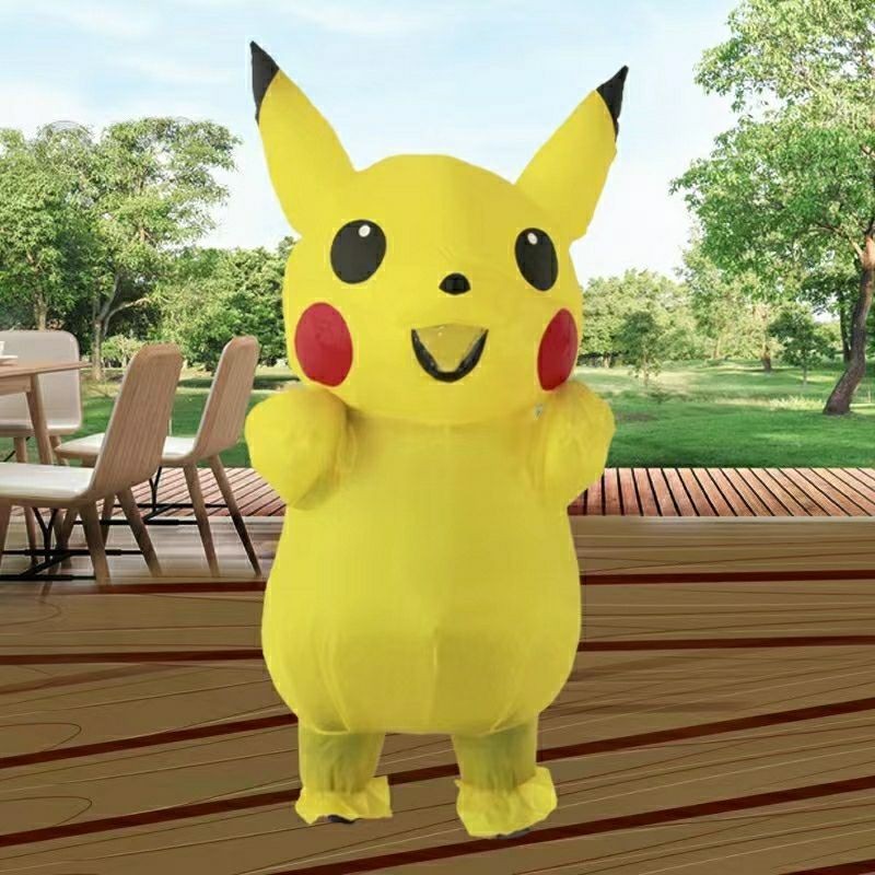 Sumo Pikachu Inflable Traje De La Muñeca Props Traje De Rendimiento De ...