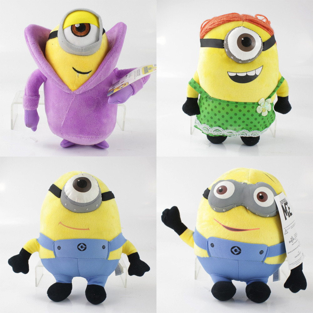 4 Tipos Despicable Me Despicable Pequeño Hombre Amarillo Dave Tim Jerry ...