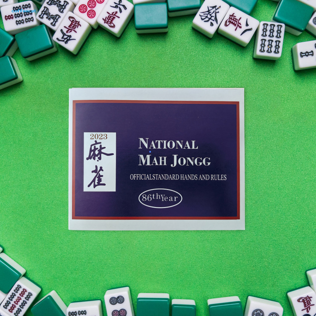 Mah Jongg Teaching Card Mahjong Cards Set for Official Game 4pcs ...