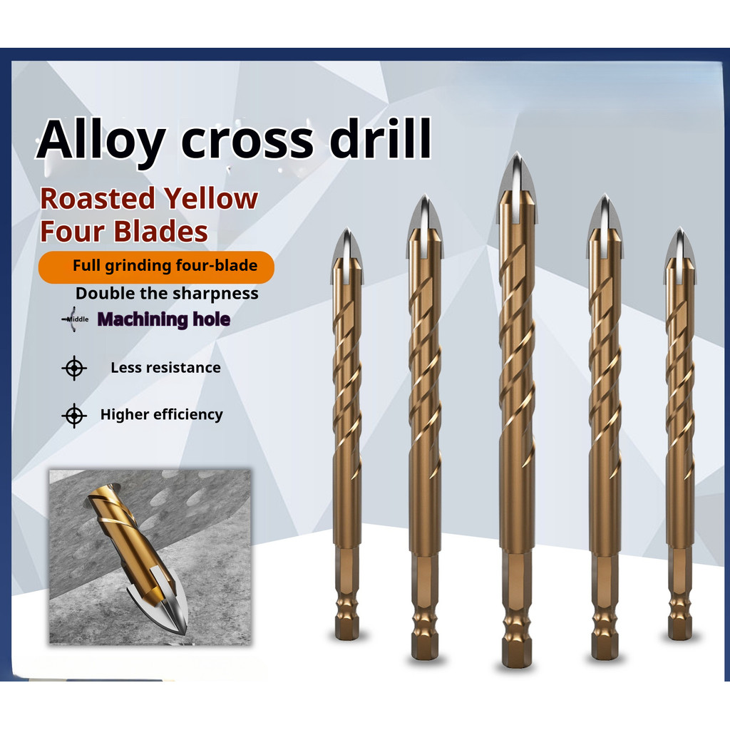 Brocas De Hormigón . Hexagonales Cruzadas Para Azulejos Broca Marta ...